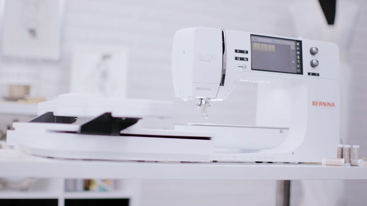BERNINA 700 E – High-end embroidery results - BERNINA